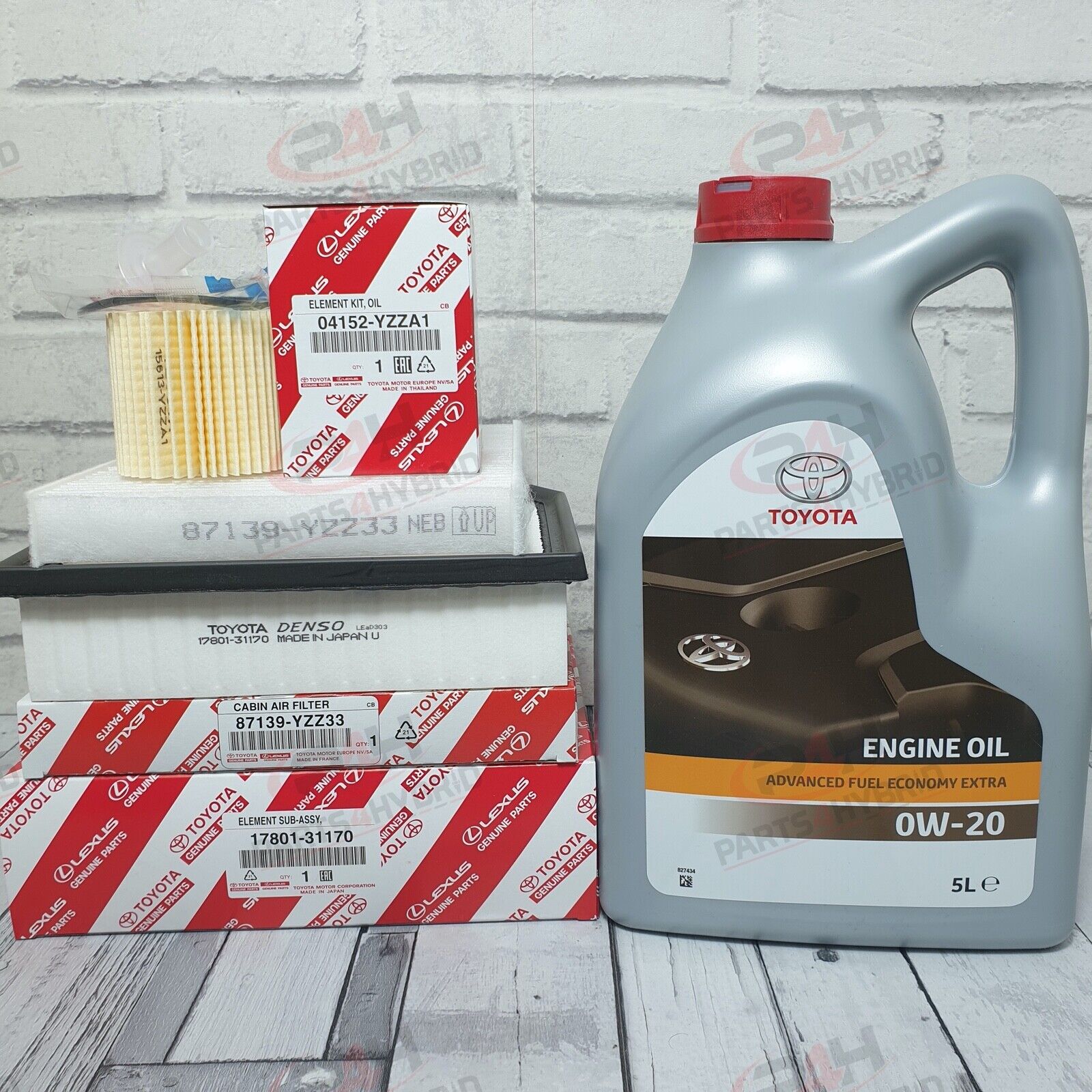 Genuine Toyota Vellfire Service Kit AGH35 2.5L 2015-2021 With 0W20 Oil ...