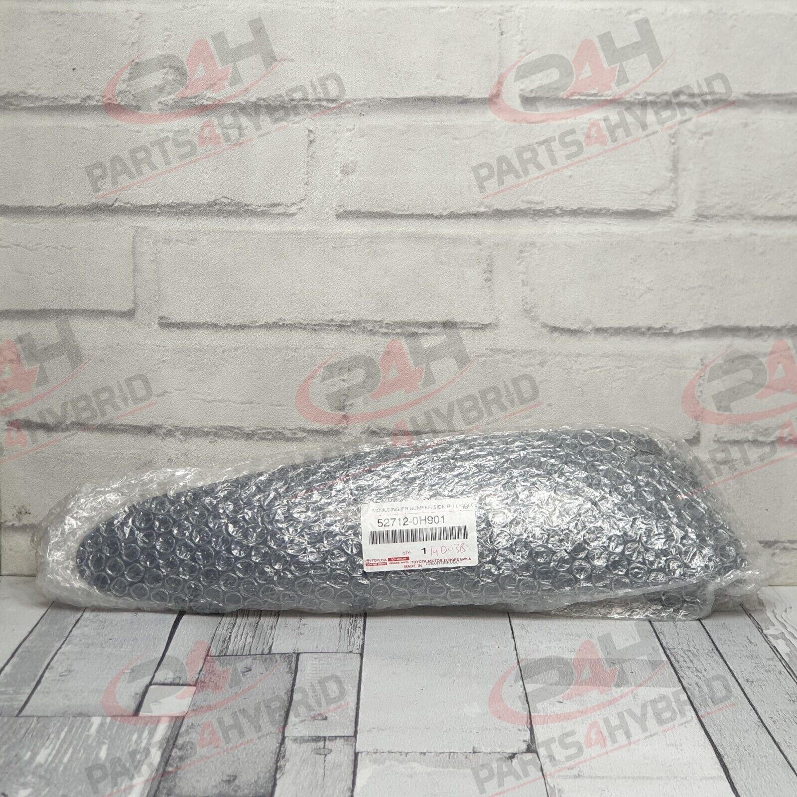 Genuine Toyota Aygo Front Bumper Side Moulding Oem Part 52712-0H901 ...