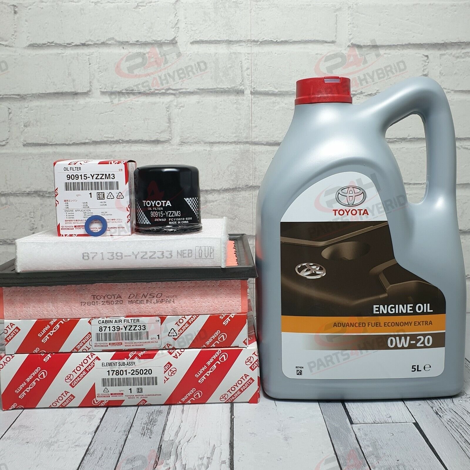 Genuine Toyota Rav4 Service Kit MXAA52 2.0L 2018-2022 With 5L 0W20 Oil & Filters – Parts4hybrid