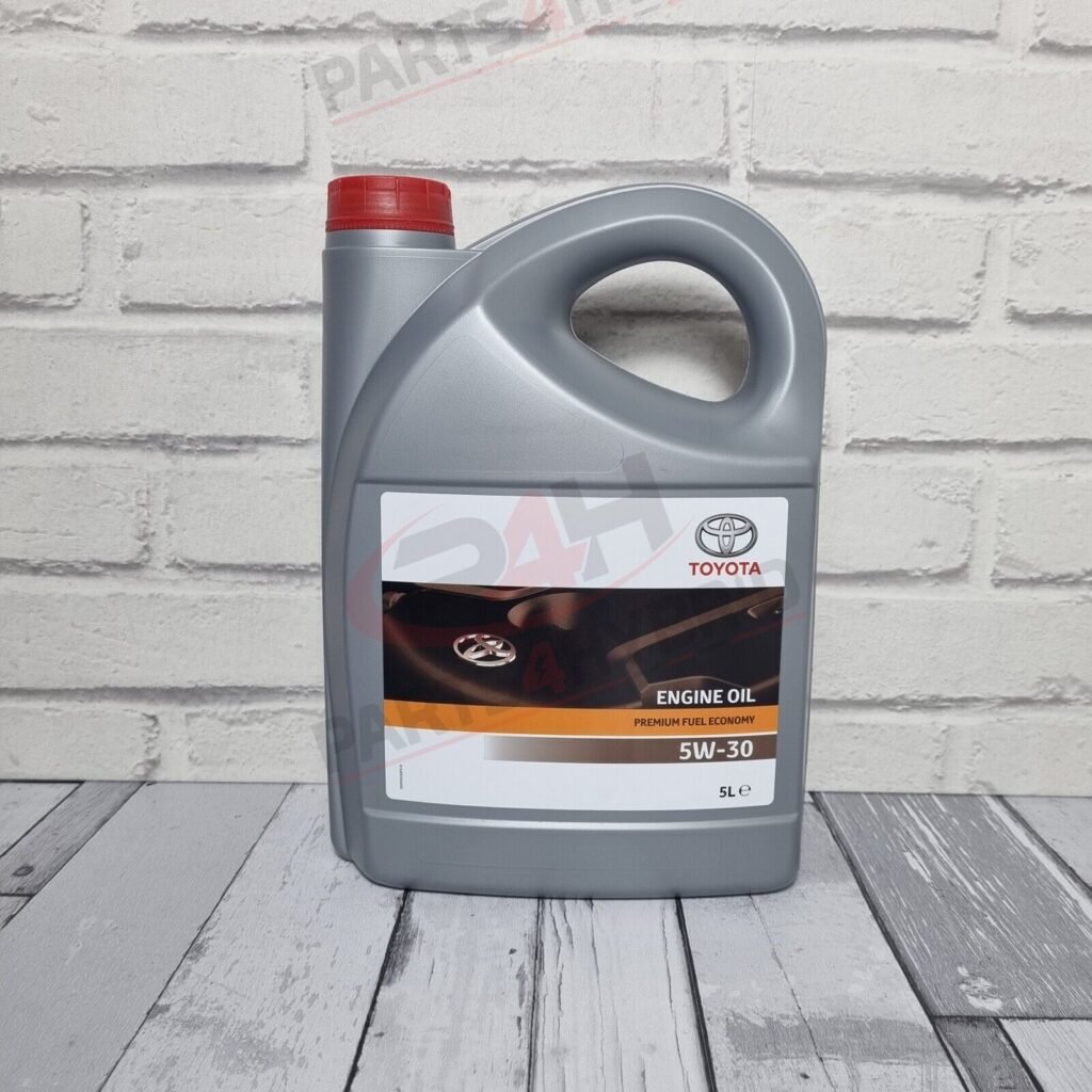 GENUINE TOYOTA AURIS 5W30 DIESEL ENGINE OIL LOW ASH FULLY SYNTHETIC FOR ...